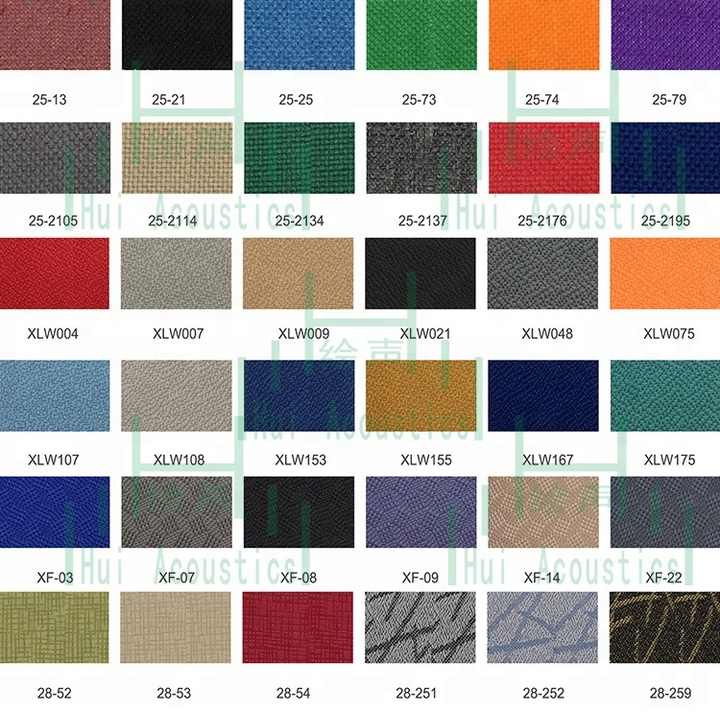 Clothing Acoustic Fireproof Acoustic Fabric Acoustic Clothing for Panel ...