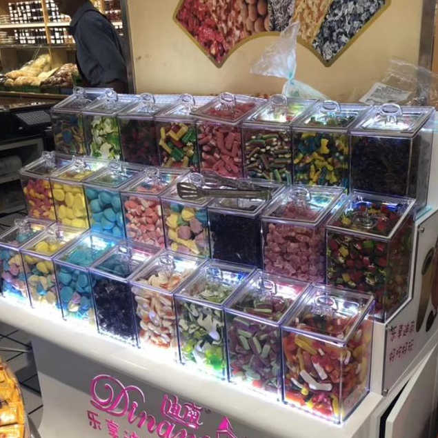 Bulk Pick and Mix Candy Storage Container - 13L Eco-Friendly Food Bin ...