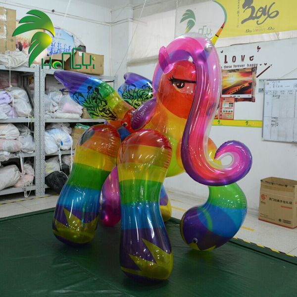 Boost Your Brand Visibility with Custom inflatable transparent horse ...