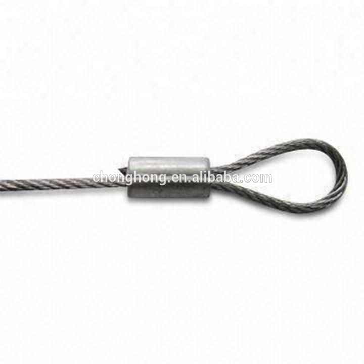 Customized Galvanized Steel Wire Rope Slings with Customized End Parts ...