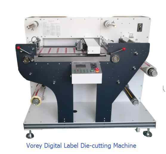 Vorey VD320 Rotary Digital Paper Label Die-Cutter Machine