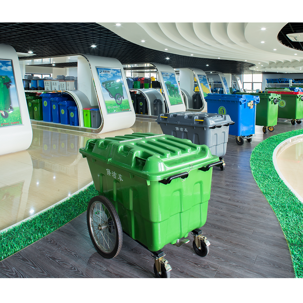 Low Price 130L Plastic Dustbin Wheeled Design, Compost-Friendly ...