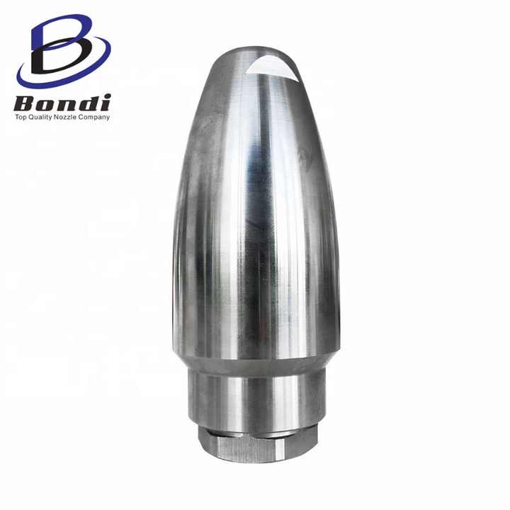 Stainless Steel High Pressure Spray Turbo Nozzles, 500bar