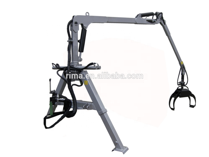 3-point Linkage Forest Log Wood Timber Crane for Tractors