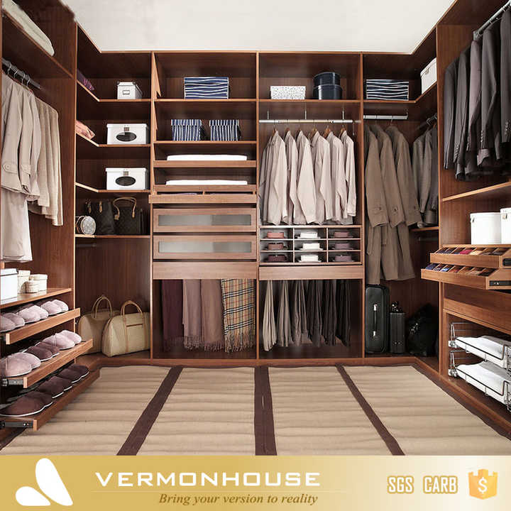 Modern-style Fancy Walk in Wardrobe Closet - Vermont