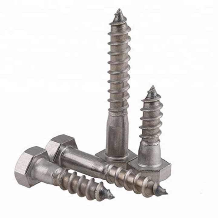 Stainless Steel Hex Head Self Tapping Screw with Half Thread