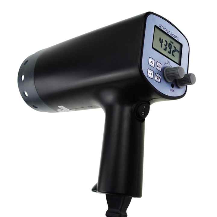 Digital Handheld Stroboscope Analyzer - 50-12,000 FPM