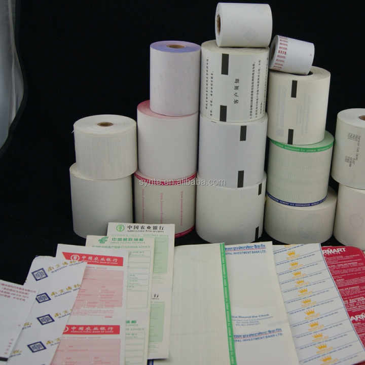 Custom Printed Paper 롤 i 열 80mm Cash Register 종이 3 1/8 inch 폭 POS 종이 공장 ...