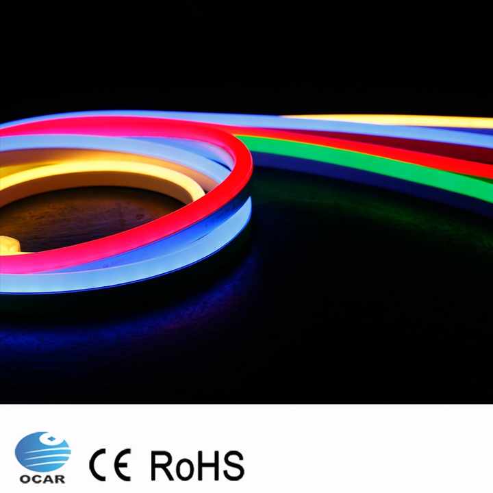 RGB LED Neon Flex Hose Lights - 24V, IP68, 14W, 72leds/m