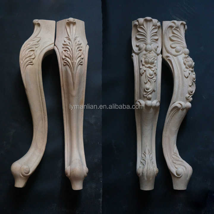 Wood Carving Crafts - Antique Chair Legs from Solid Wood