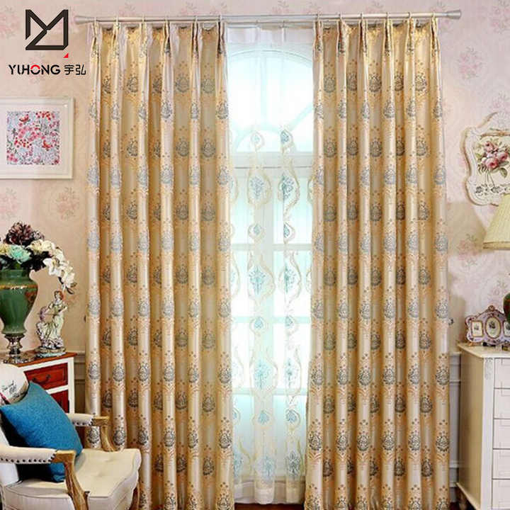 Luxury Window Curtain Textile Fabric - Blackout & Flame Retardant for ...
