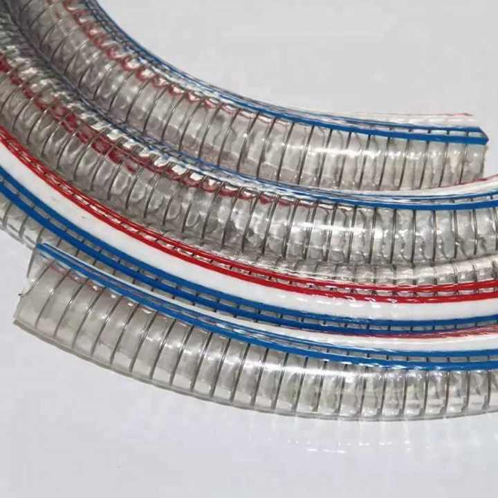 High Quality Flexible Transparent Reinforced Mesh Hose