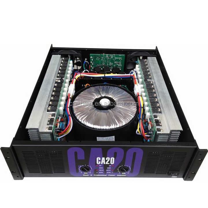 CA20 Power Amplifier - Professional Sound for Stage Performance