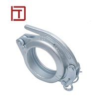 Wholesale dn100 concrete pump pipe clamp To Control Flow Of Gases And ...