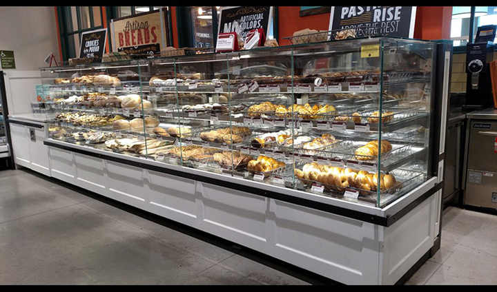 Customized Donut Display Stand Cabinet for Retail Donut Store