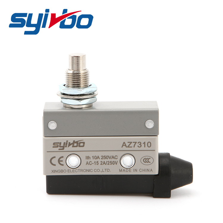 Panel Mount Plunger Type Micro Switch - High Sensitivity