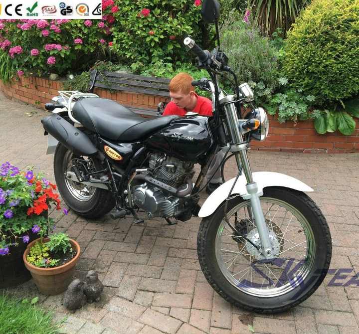 SKYTEAM V-Raptor 125cc 4 Stroke Motorcycle - EEC Approved