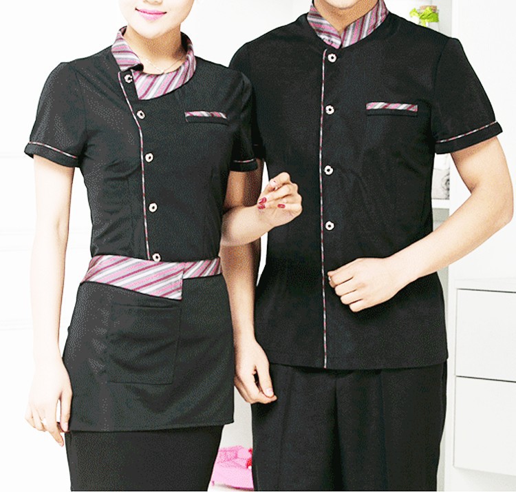 Wholesale Housekeeping Uniforms Design Premium Double-Breasted ...