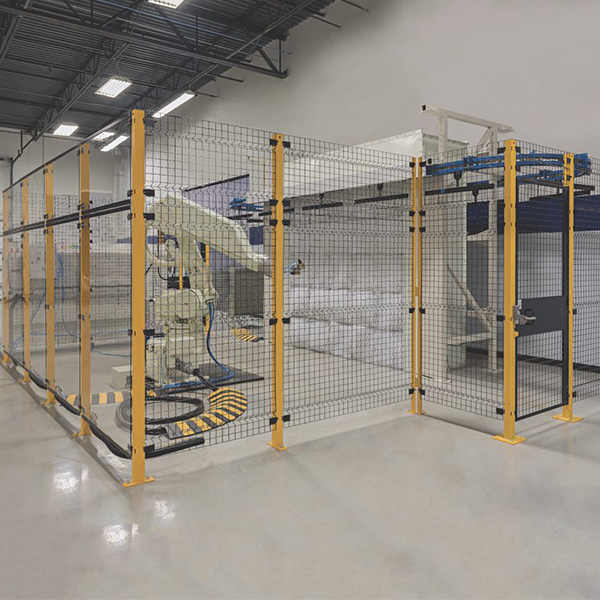 Modular Machine Guarding & Industrial Safety Fencing