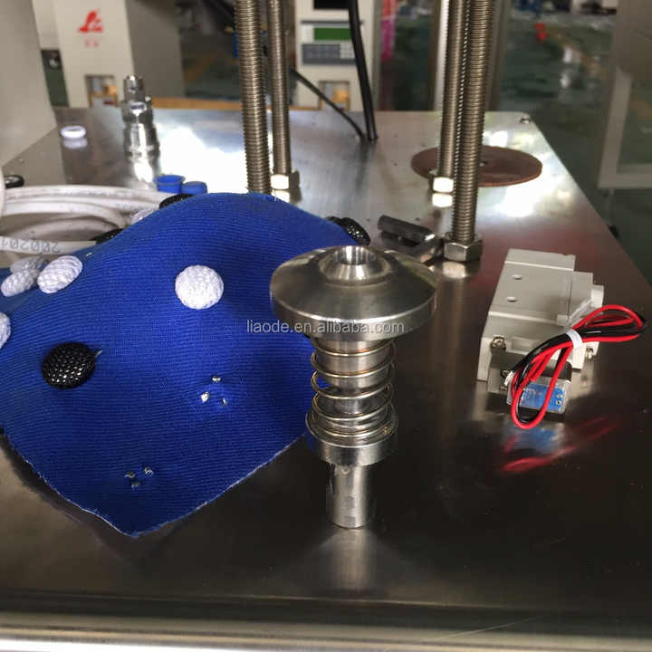 Baseball Cap Button Attaching Machine - 1 Year Warranty