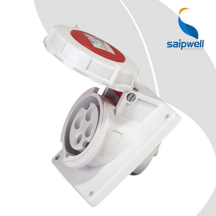 CEE IEC国际工业插头和插座5相插头16A，32A，63A Saip Saipwell IP67船舶防水插头| Alibaba.com