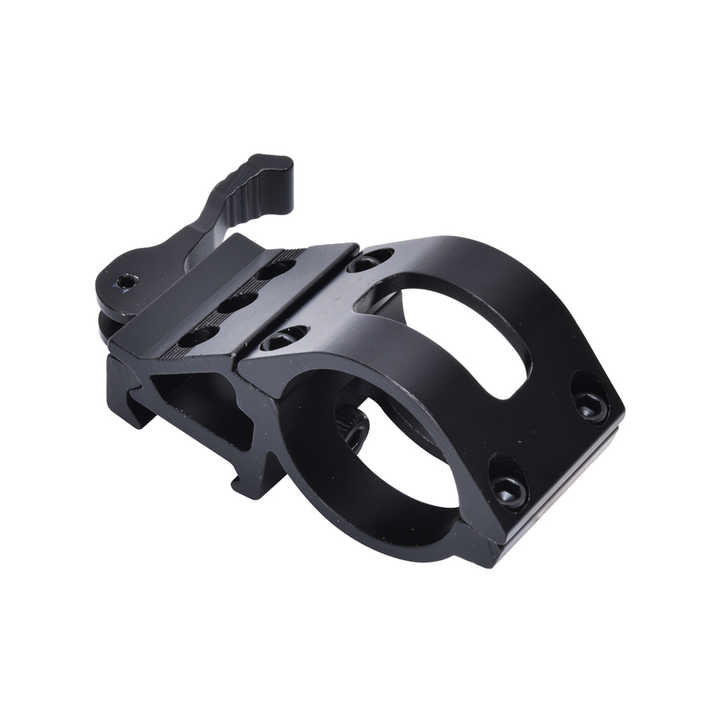 KANDAR Quick Detachable Scope Mounts 30mm Offset Ring Flashlight Laser ...