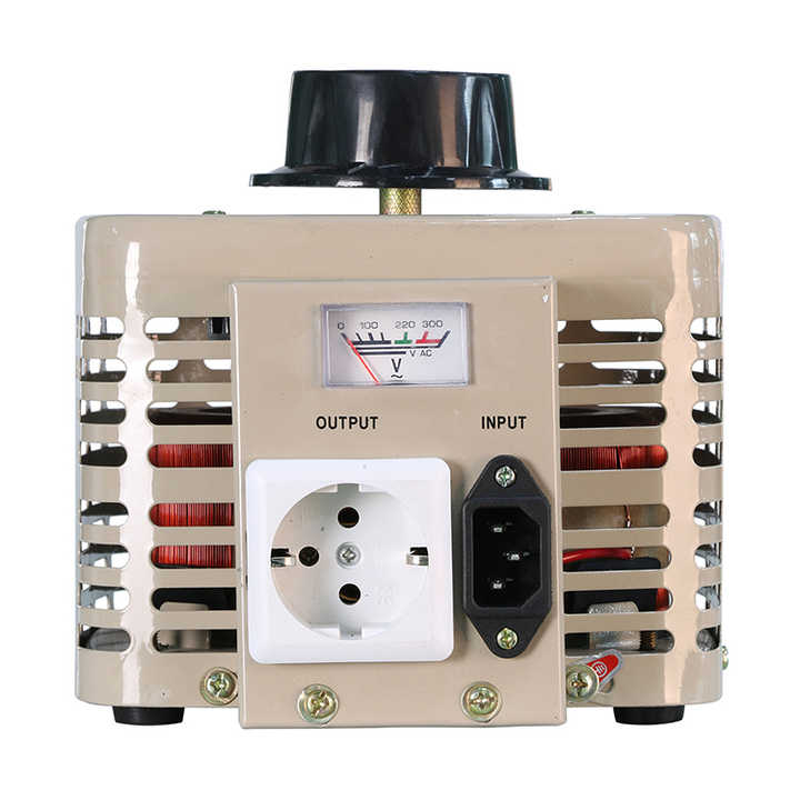 TDGC2-2KVA Variac Variable Transformer Voltage Regulator With Output ...