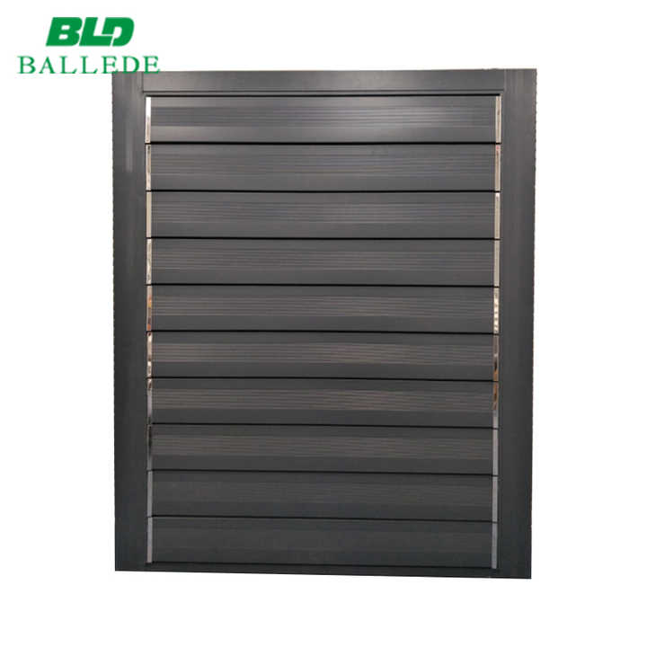 Fresh Air Horizontal Sun Shade - Waterproof Aluminium Louvers