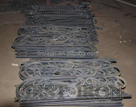 Grape Vine Design Wrought Iron Hand Railings - Secure & Stylish