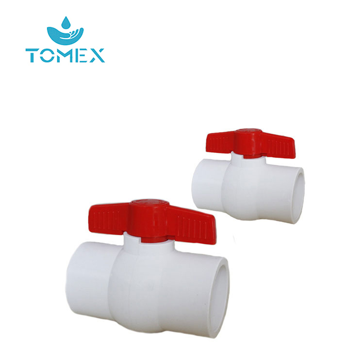 PVC Stop Valve - Manual Ball Valve 1/2-4 Inch