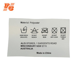 Custom Swimwear Care Labels - Durable & Transparent