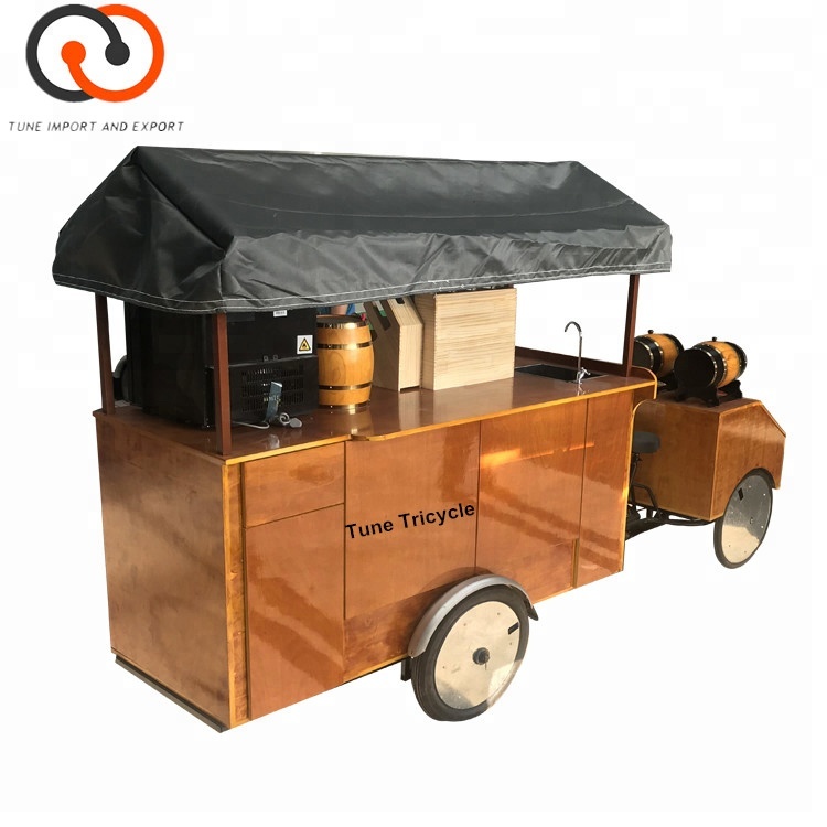 Mobile Beer Carts - Stainless Steel Food Trailer with Sink