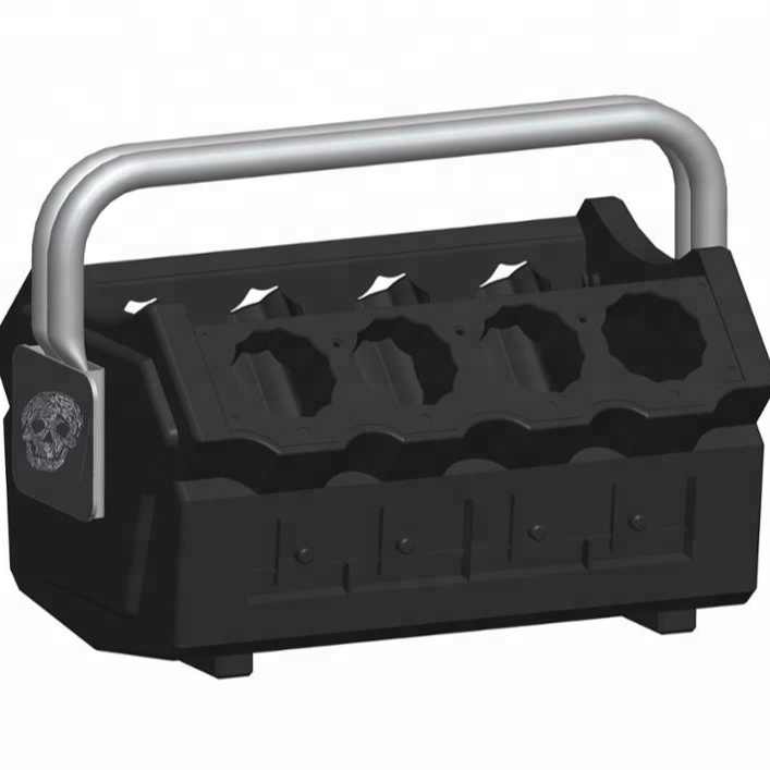 HS Plastic Cooler - 8-12 Cans Holder with Custom Logo
