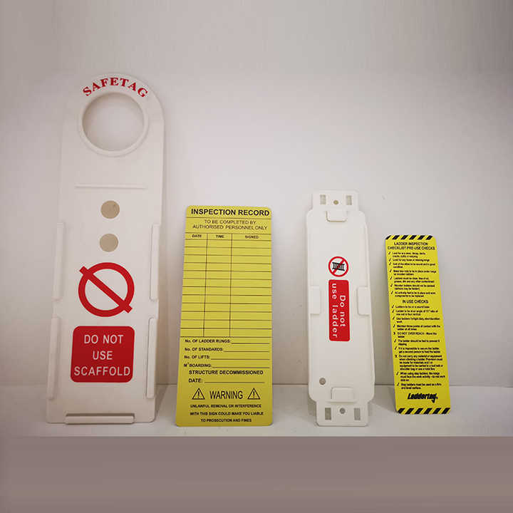 Multifunctional PVC Safety Scaffold Tag Waterproof Inspection Hazard ...