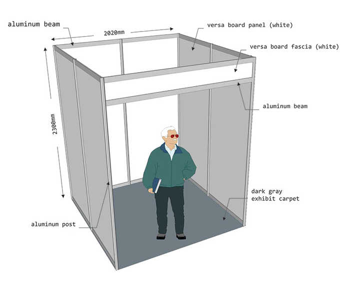 Shop Our 2x2 Meters Exhibition Booths - Durable & Stylish