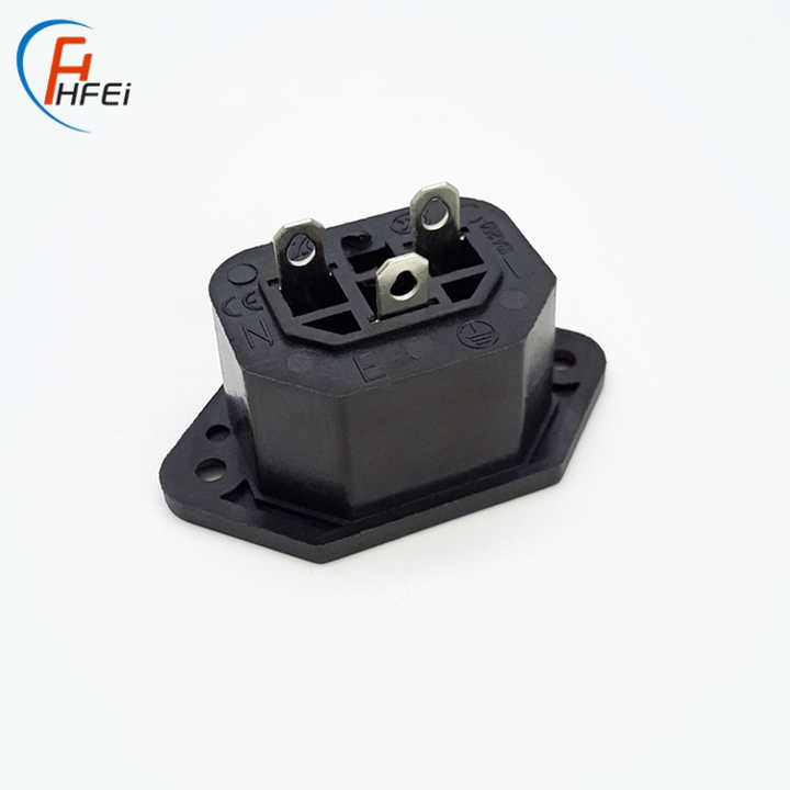 3p Iec C13 Ac Power Inlet Socket Connector - Oem Available | Wholesale