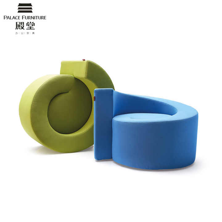 Pouf Modern Creative Single Seater Library Sofa Break Sofa puff sofa ...