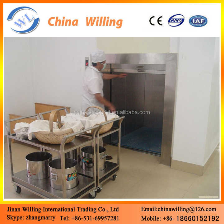 200kg Kitchen Food Lift Trolley Type Dumbwaiter Lift| Alibaba.com