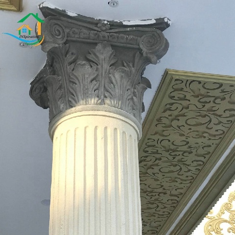 15 Years GRC factory customized exterior architectural sculpture GFRC ...