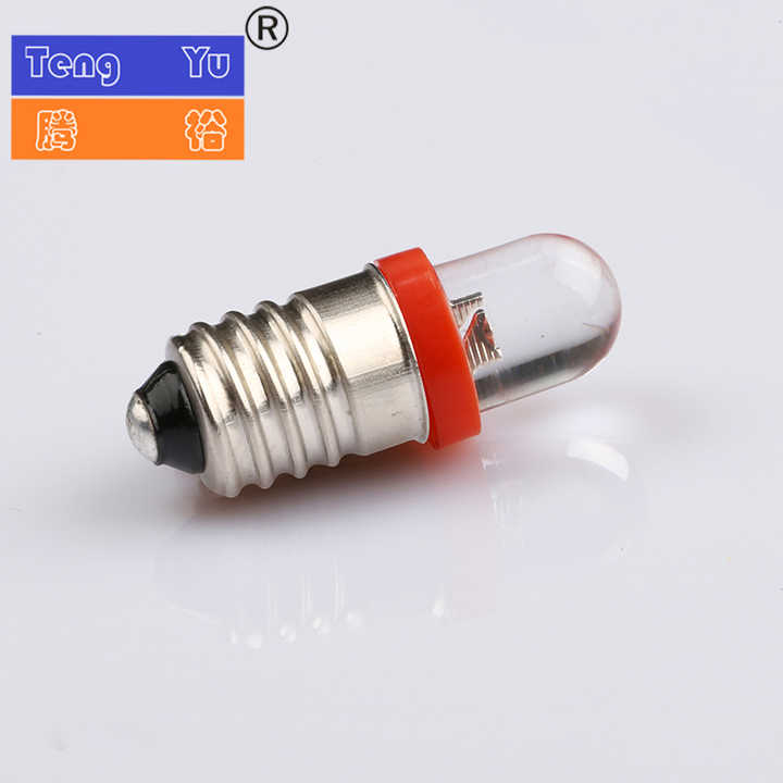 LED E10 Screw Bulb - Versatile Signal Indicator Light