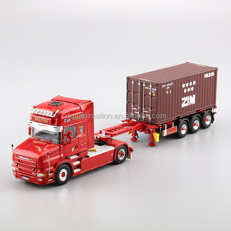 Premium Diecast Toy Trucks and Trailers Collection - Realistic Models