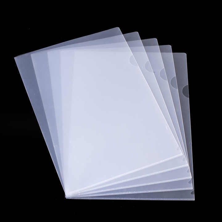 Factory Direct L Shape Document Holder A4 Size Clear Sheet Protector ...