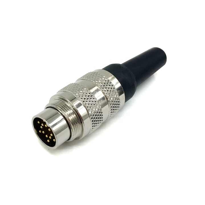 Binder M16 12 Pin DIN Connector - IP67/IP68 Rated