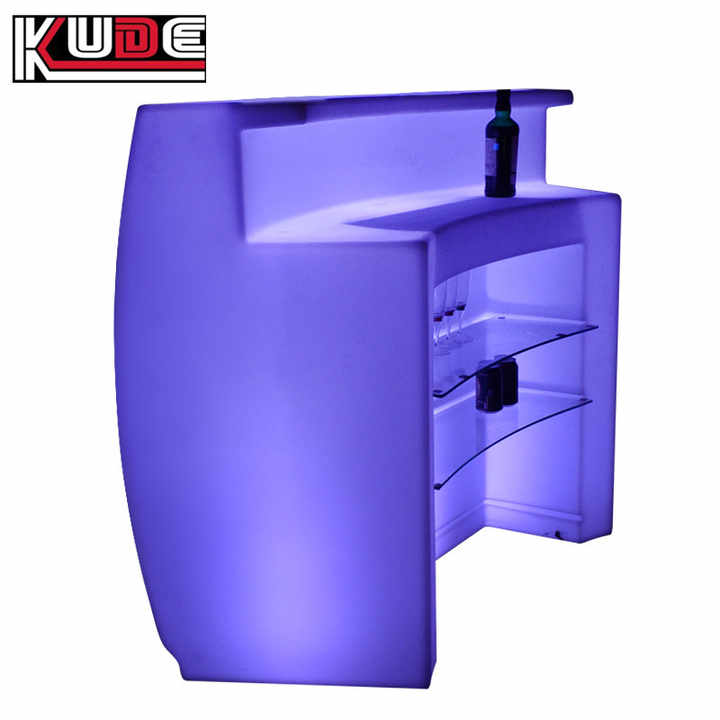 LED Glowing Portable Bar Counter - Perfect for Outdoor