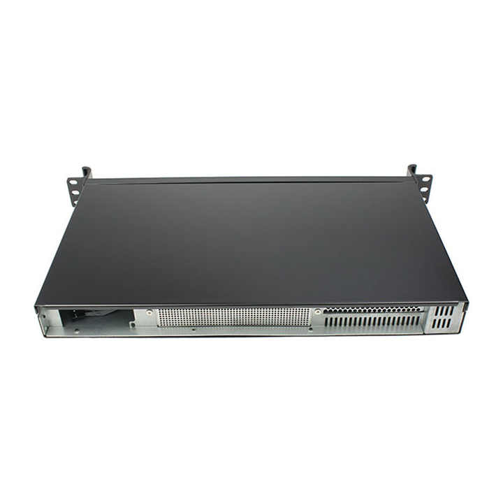 Mini ITX Aluminum Alloy Computer Case with Fan - Fits Micro ATX & ITX