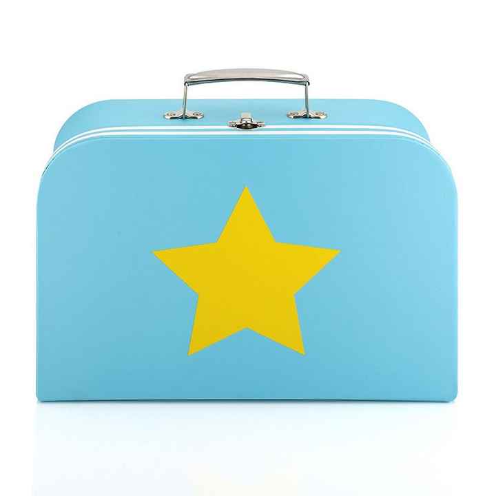 Wholesale Custom Kids’ Cardboard Travel Suitcase Toy Storage Box