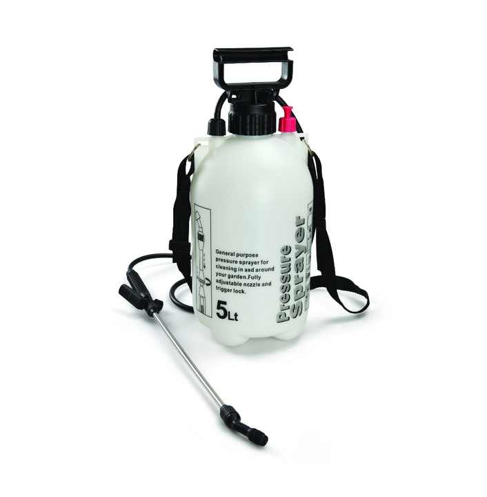 Plastic Hand Compression 5L Water Tank - Garden Sprayer