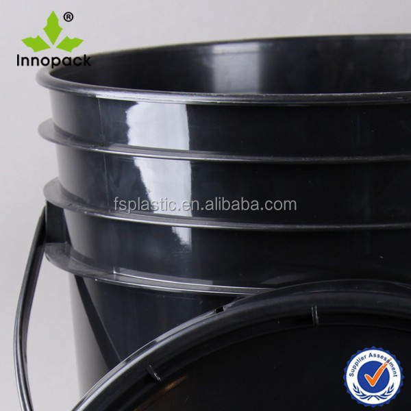 20L Bucket - 20 Liter 20kg Plastic Pail with Handle
