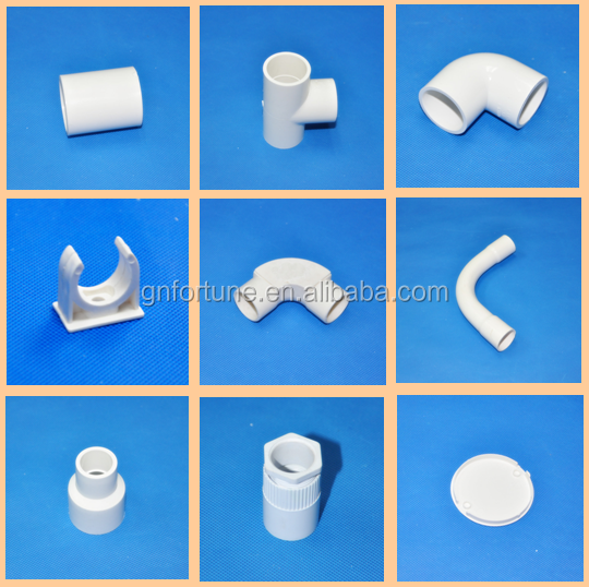 Plastic Electrical Conduit 1 2 PVC Pipe Fittings| Alibaba.com