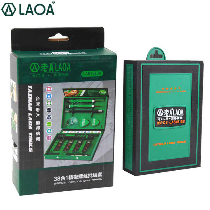 LAOA 38 in 1 Precision Screwdriver Set for Repair Tools Kit